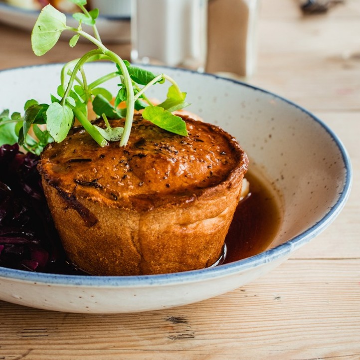 Game and Mushroom Pie - Osius Bone Broth